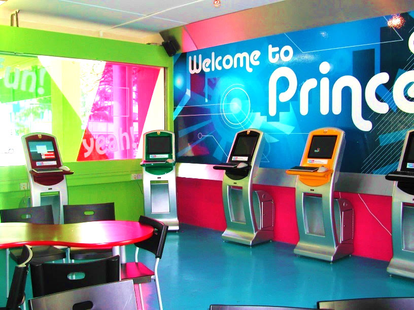 Standing Kiosk @Princess Elizabeth Primary - Joy's Marketing